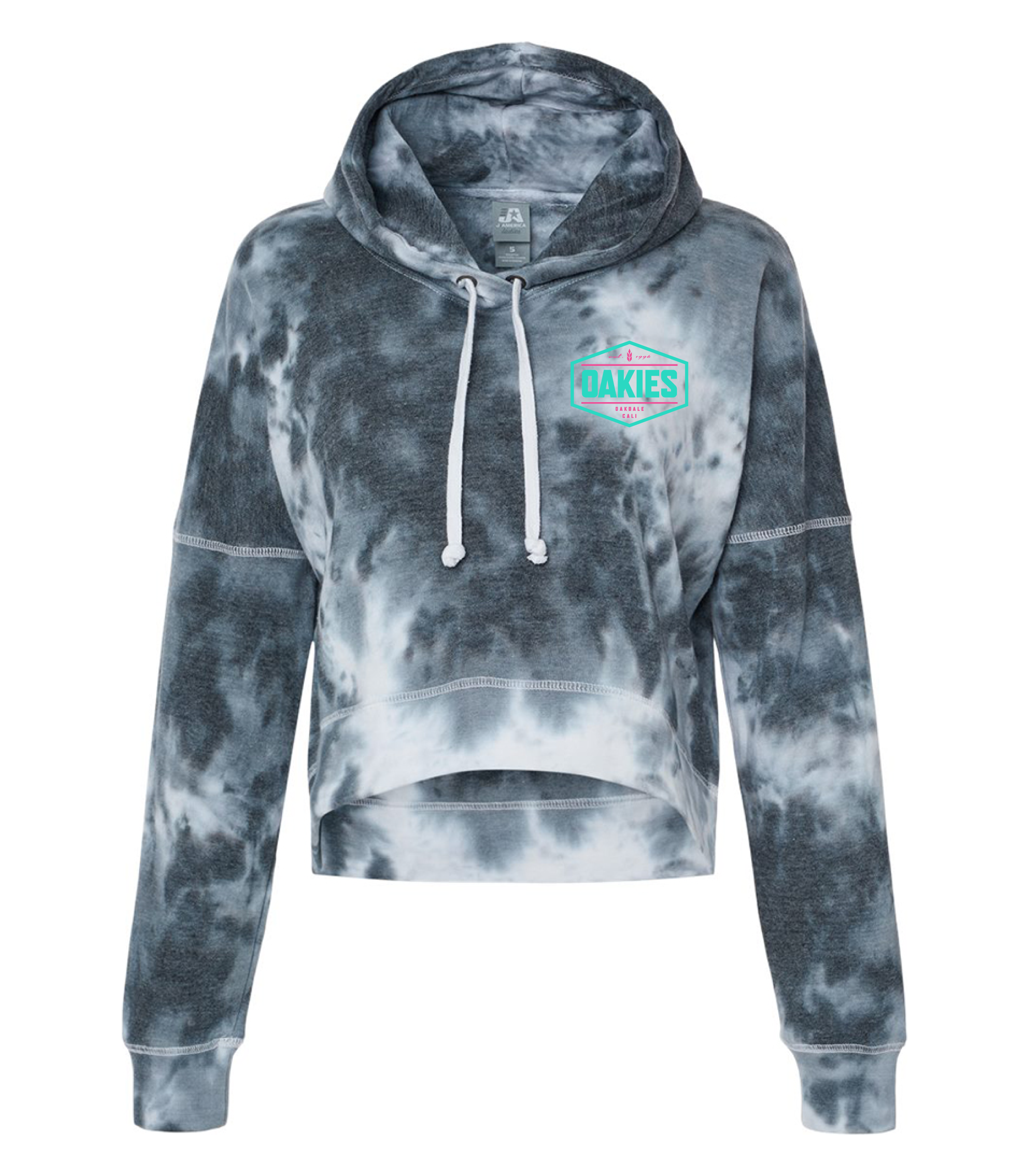HEX MOTO 2 CROP TIE DYE SWEATSIRT – Oakies Board Shop