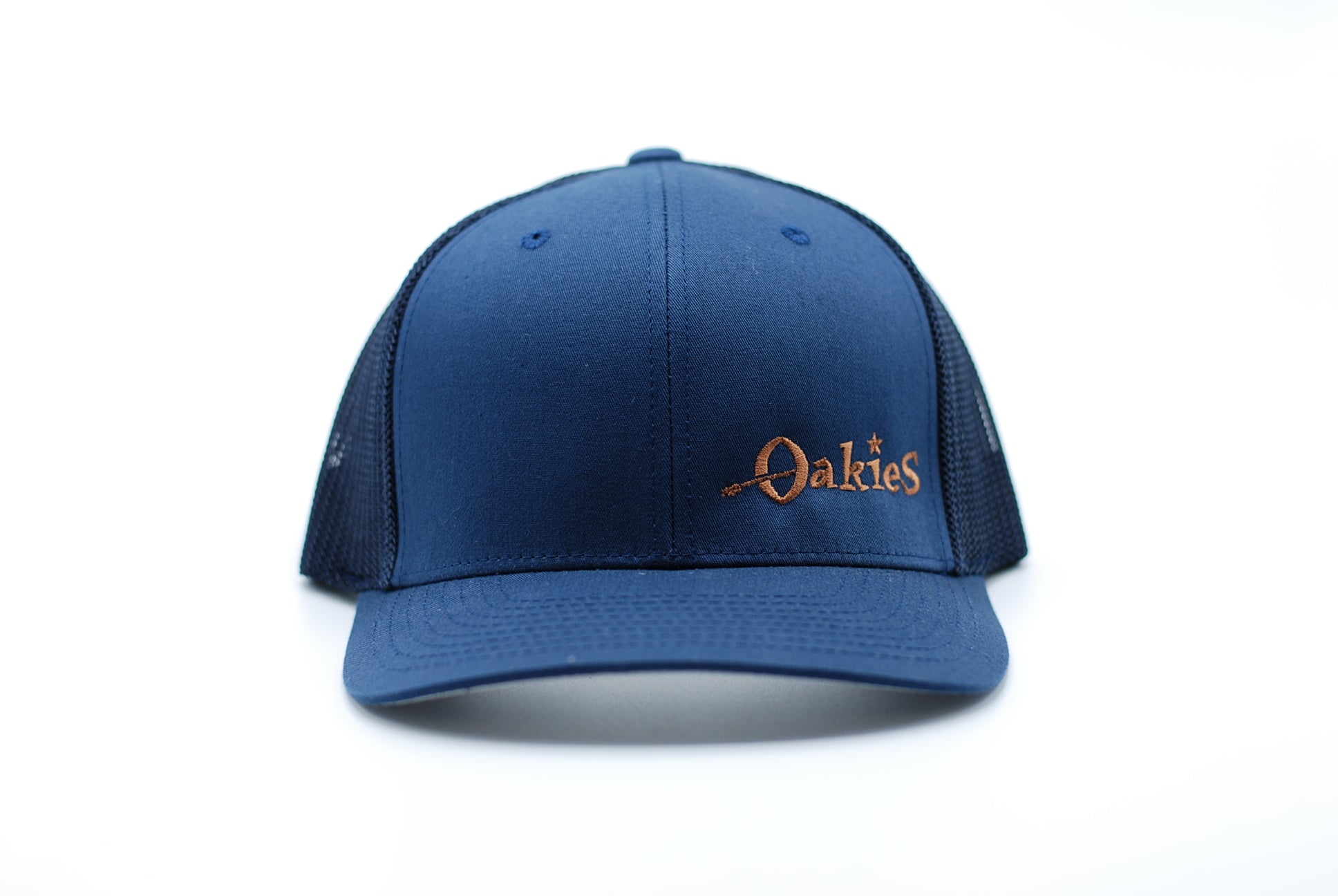 SMALL OAKIES CURVEBILL FLEX FIT MESH – Oakies Board Shop