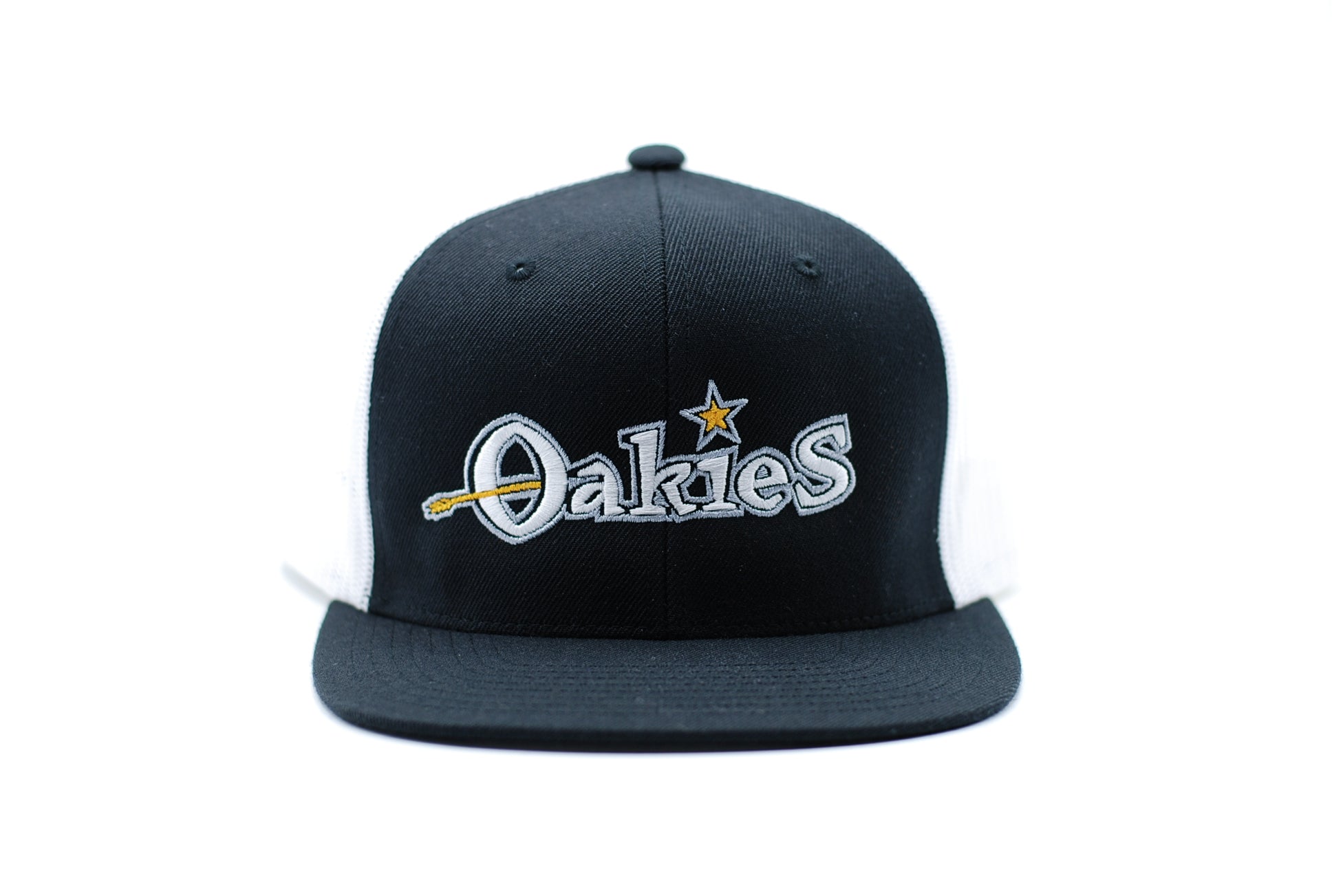 ORIGINAL LOGO FLATBILL MESH SNAPBACK – Oakies Board Shop