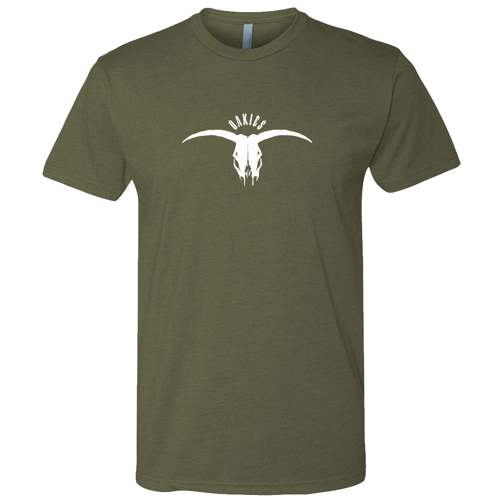 COWSKULL TEE SHIRT – Oakies Board Shop